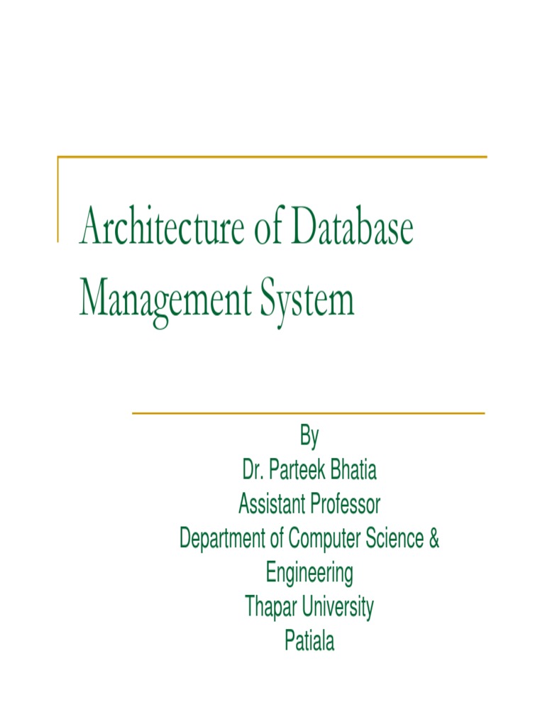 CHAP2 Three Level Architecture PDF | PDF | Databases | Conceptual Model
