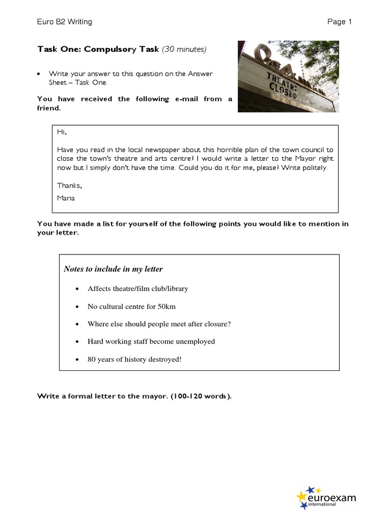 01 b2 Set 2 Que 0607-321 Transactional Writing PDF | PDF | Art ...