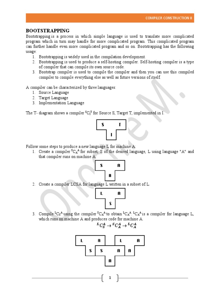 Compiler Construction II Handout | PDF | Parsing | Compiler