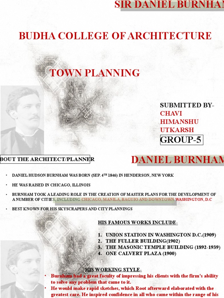 Daniel Burnham's Chicago Plan Overview | PDF | Chicago | Urban Planning