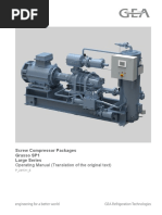 Grasso Compressor Operators Manual | PDF | Gas Compressor | Refrigeration