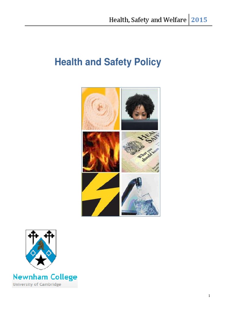 Health, Safety and Welfare | PDF | Occupational Safety And Health ...