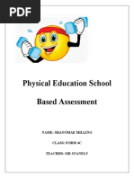 Math Sba Sample 1 | PDF | Chart | Track And Field