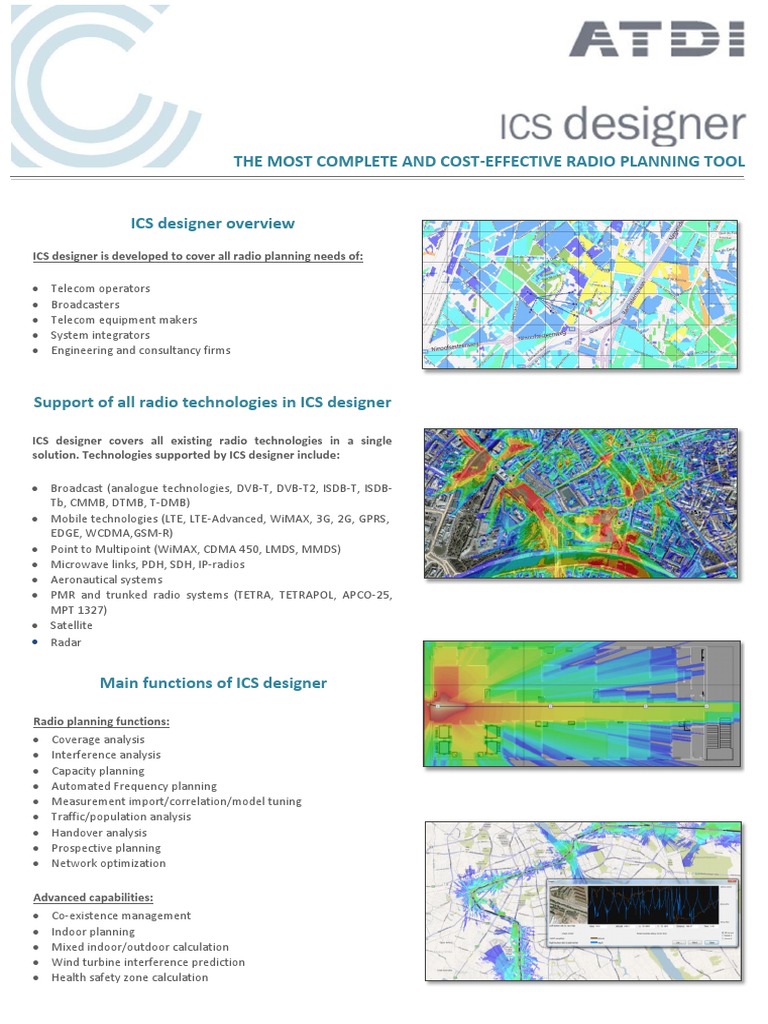 ICS Designer Leaflet2 PDF | PDF | Lte (Telecommunication) | Wi Max
