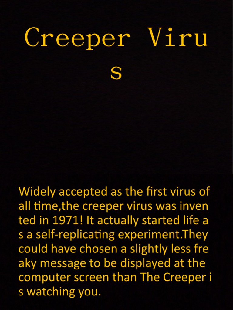 Creeper Virus-WPS Office | PDF