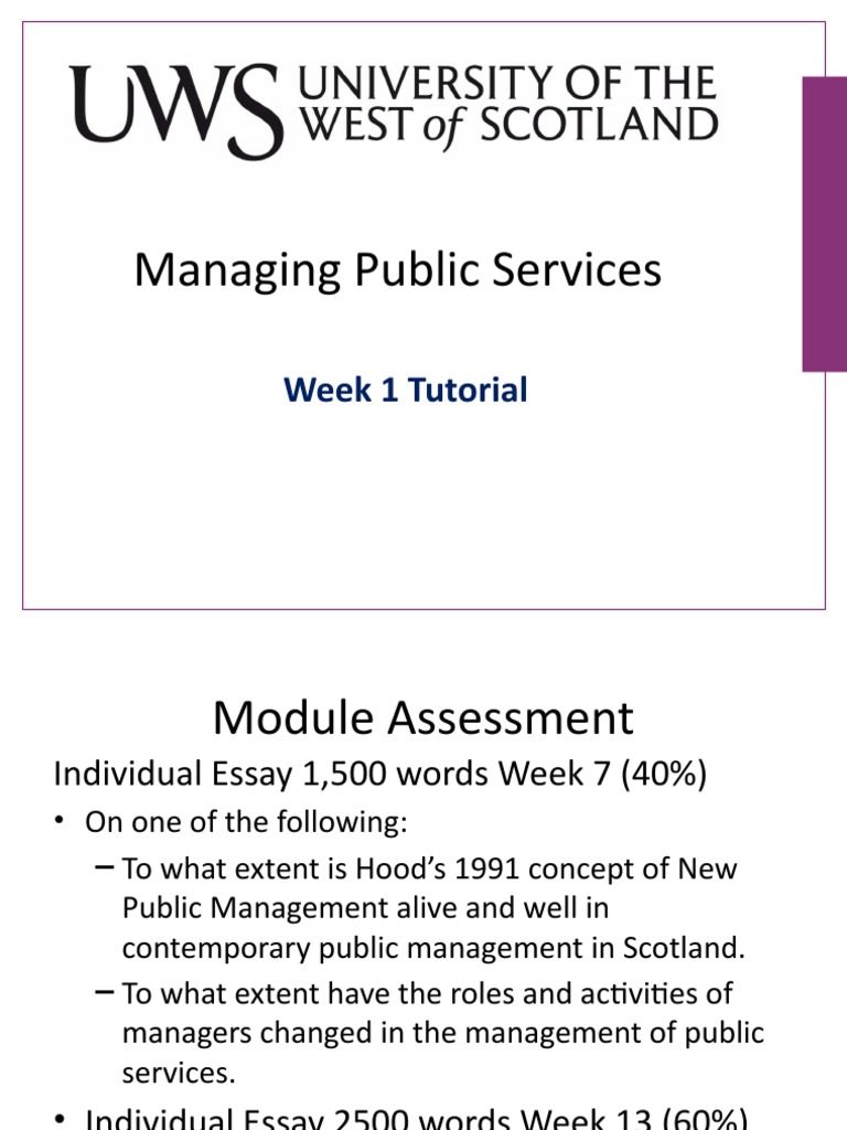 MPS Week 1 Tutorial | PDF