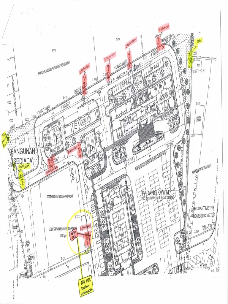 Lukisan Tiang TNB Yg Terlibat Utk Alih Di Tapak KASTAM | PDF