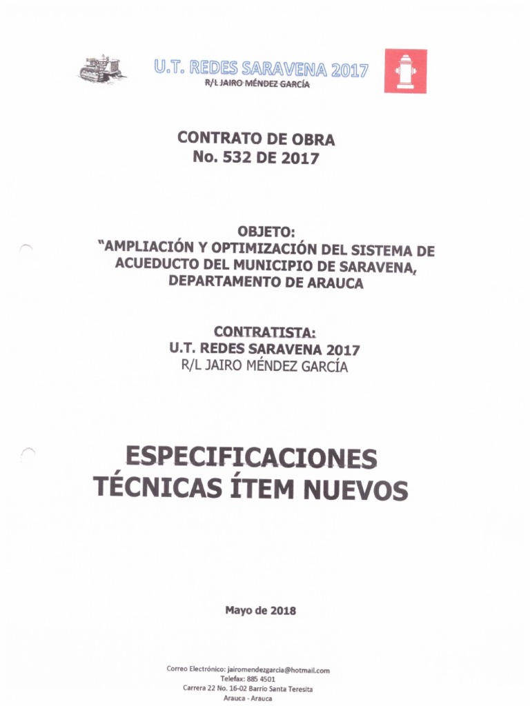 Especificaciones Tecnicas para Una Obra de Construcción Vertical | PDF