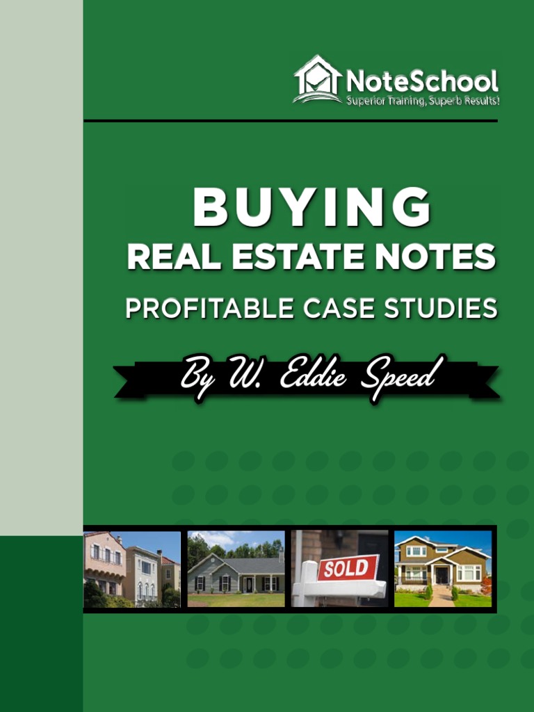 Buying: Real Estate Notes | PDF | Investor | Yield (Finance)