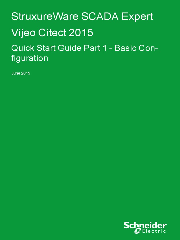 Vijeo Citect Quick Start Guide Part 1 | PDF | Button (Computing ...