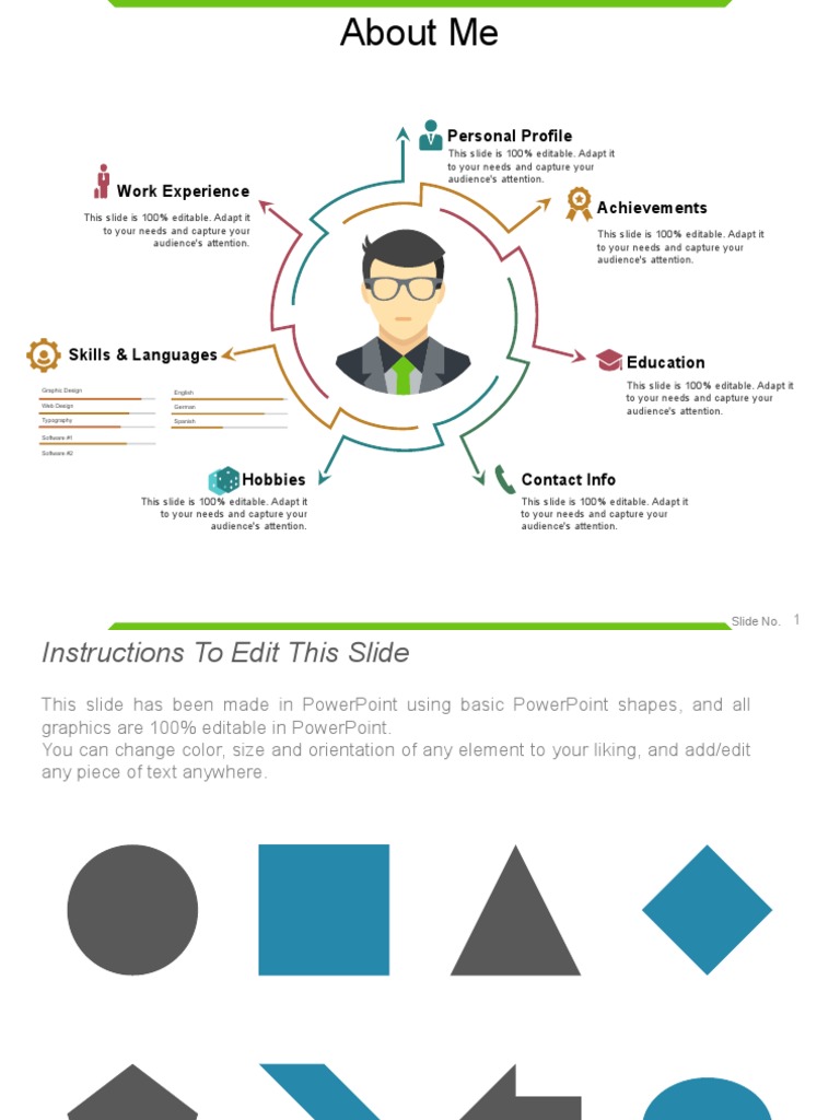 Self Introduction Powerpoint Template