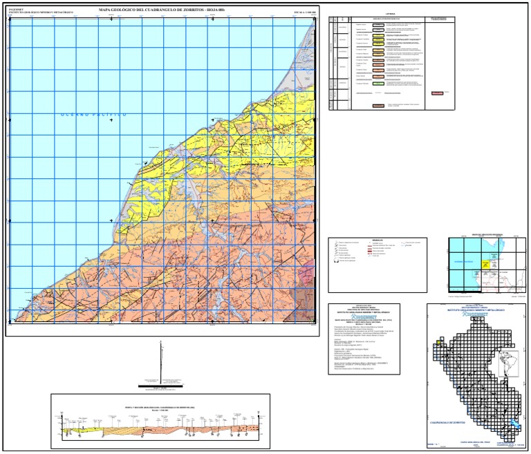 Mapa Geo. Zorritos PDF | PDF | Geología | Estratigrafía