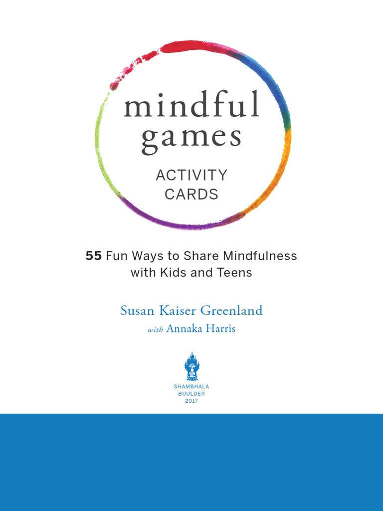 Mindful Games Activity Cards | PDF | Mindfulness