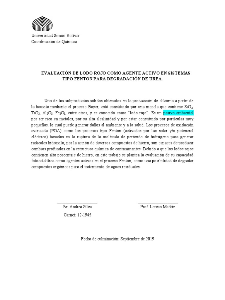Lodos Rojos | PDF | Física Aplicada e Interdisciplinaria | Química Física