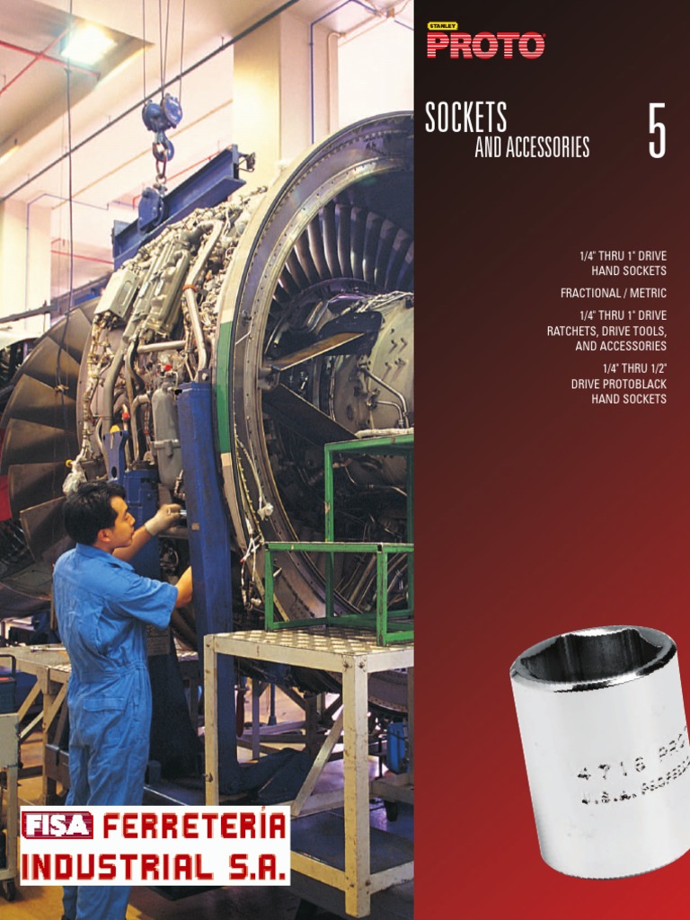 Sockets & Accessories Proto | PDF | Manufactured Goods | Equipment