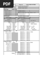Water Column To PSI Conversion Chart | PDF | Pressure | Inch