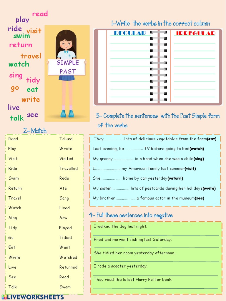 The Simple-Past-Tense PDF | PDF