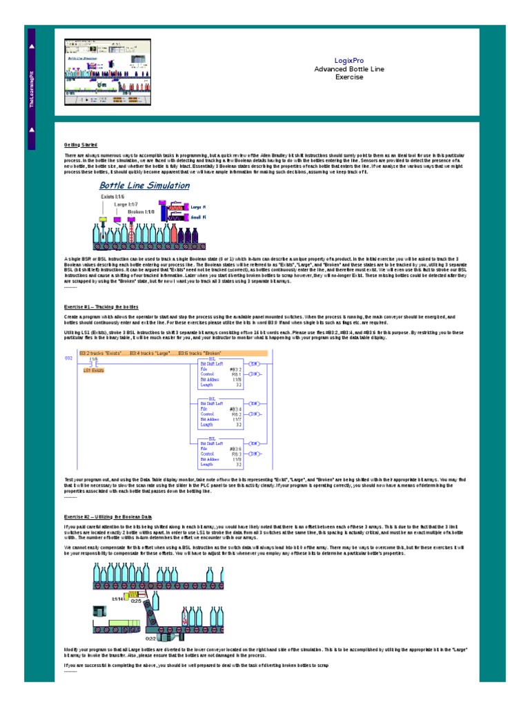 Lab Embotelladora | Download Free PDF | Programmable Logic Controller | Subroutine