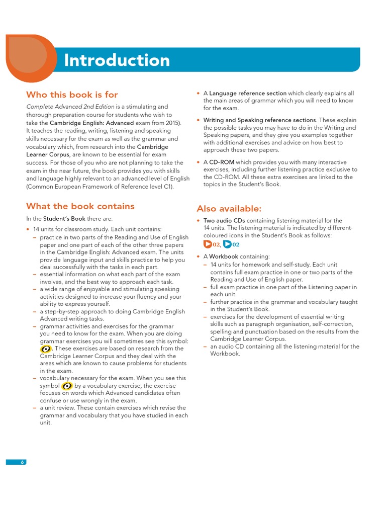 Who This Book Is For: Complete Advanced 2nd Edition Is A Stimulating ...