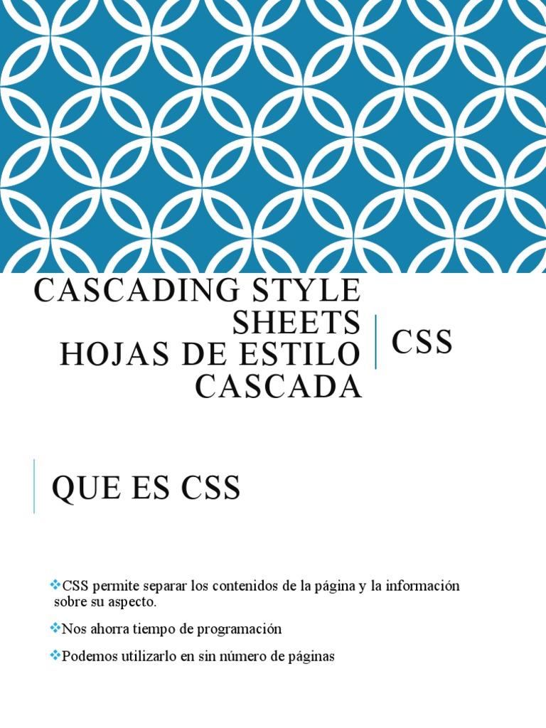 CSS Teoria Basica Con HTML | PDF | Hojas de estilo en cascada | HTML