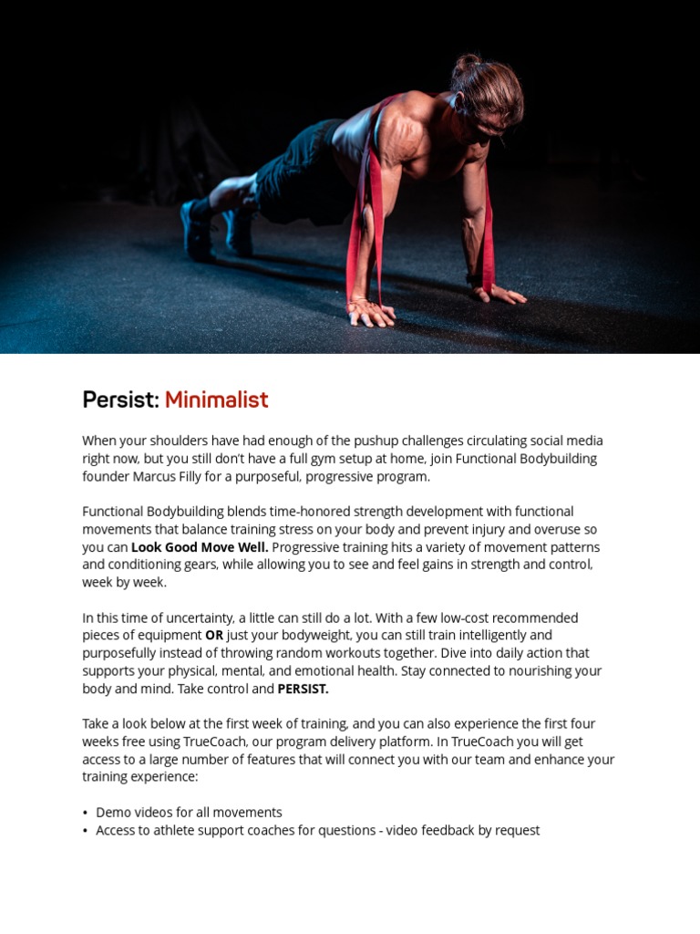 Home Workout Plan | PDF | Strength Training | Physical Exercise