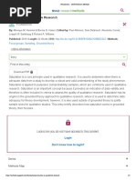 Data Saturation in Qualitative Research | PDF | Qualitative Research ...