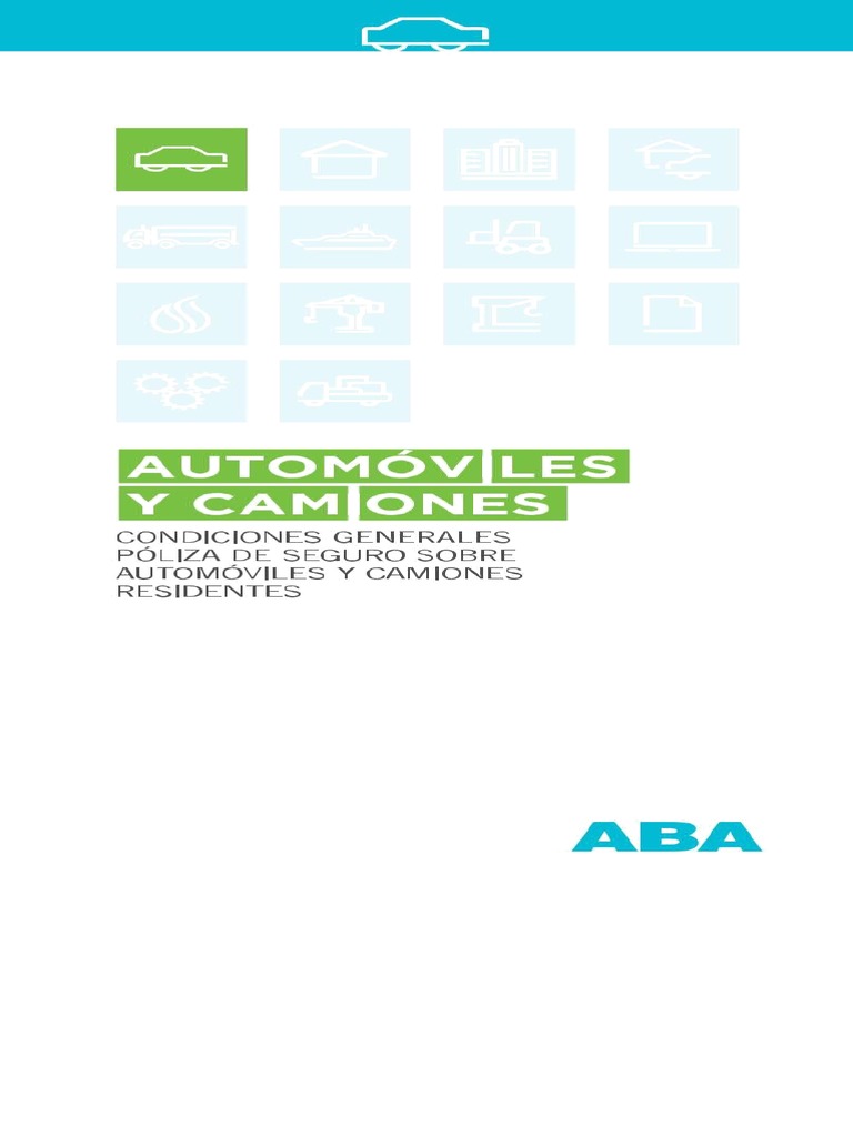 ABA CHUBB Condiciones Generales (4203) | PDF | Póliza de seguros ...