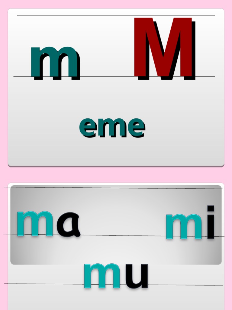 Presentación Letras M S L P C T 2 | PDF