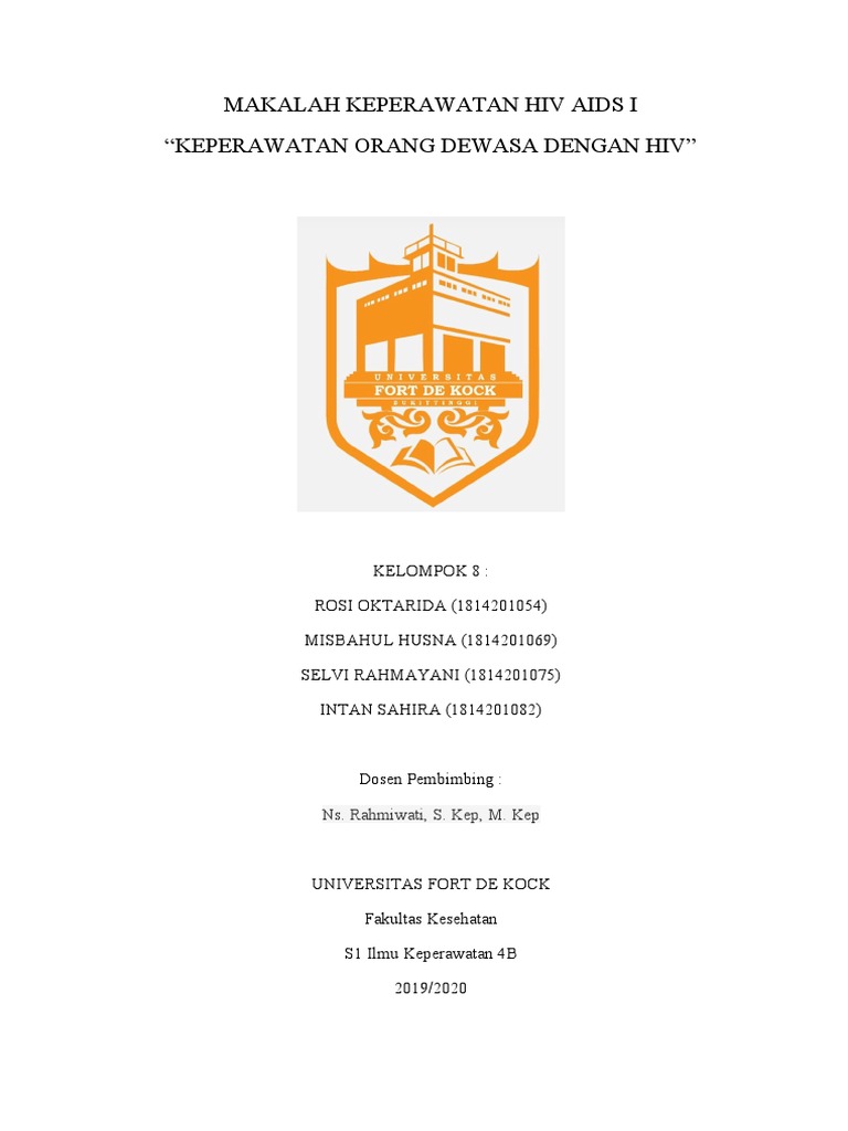 Makalah Keperawatan Hiv Aids I | PDF