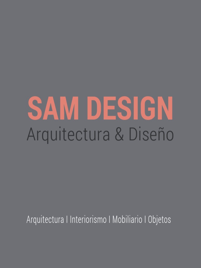 Sam Design - Catálogo de Muebles - Compressed PDF | PDF | Medios de ...