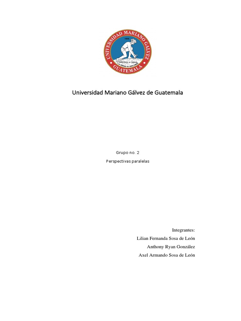 Definición y Uso de Perspectivas Paralelas | PDF | Perspectiva (Gráfica ...