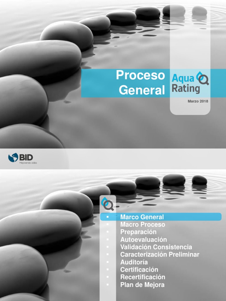 2018-03-30 - Proceso AquaRating | PDF | Business | Economias