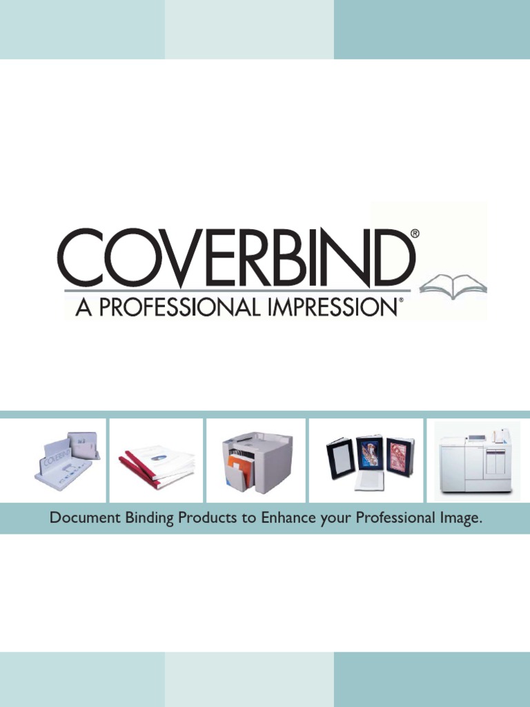 Document Binding Products To Enhance Your Professional Image | PDF ...