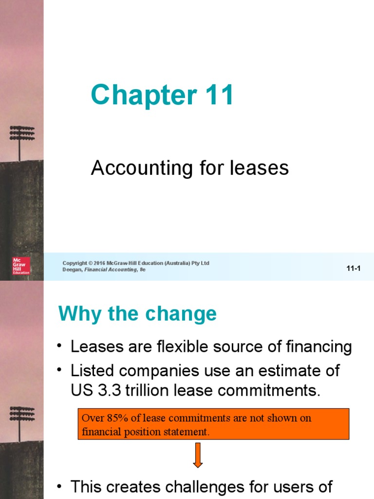 Accounting For Leases: Deegan, Financial Accounting, 8e | PDF | Lease | Present Value