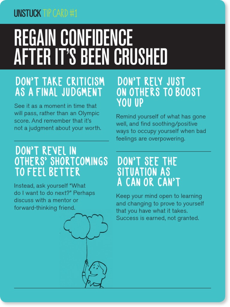 All Unstuck Tip Cards | PDF | Empathy | Motivation