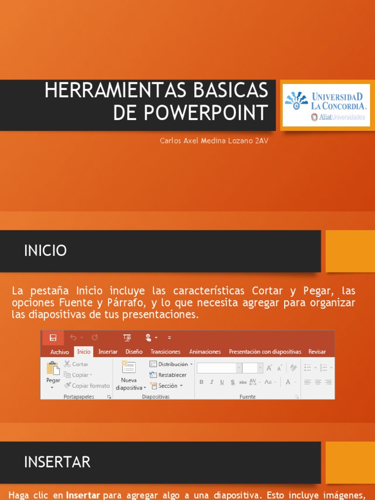 Herramientas Basicas De Powerpoint Pdf