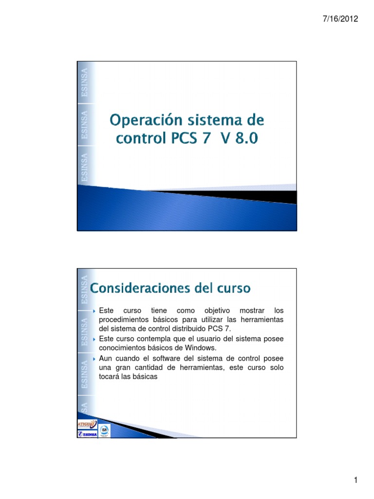 Operación PCS 7 V8 Completo | PDF | Solenoide | Ventana (informática)