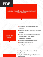 How To Adapt Your Teaching Strategies To Student Needs | PDF | Spelling ...