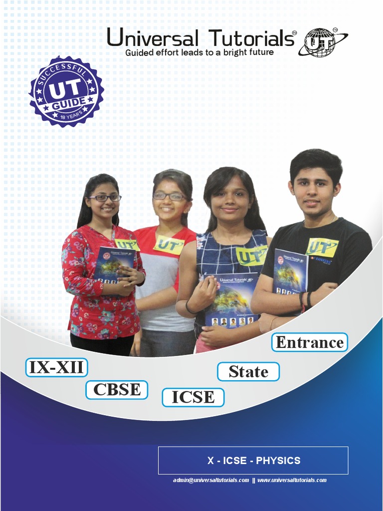 X ICSE Physics | PDF | Electromagnetic Radiation | Electromagnetic Spectrum