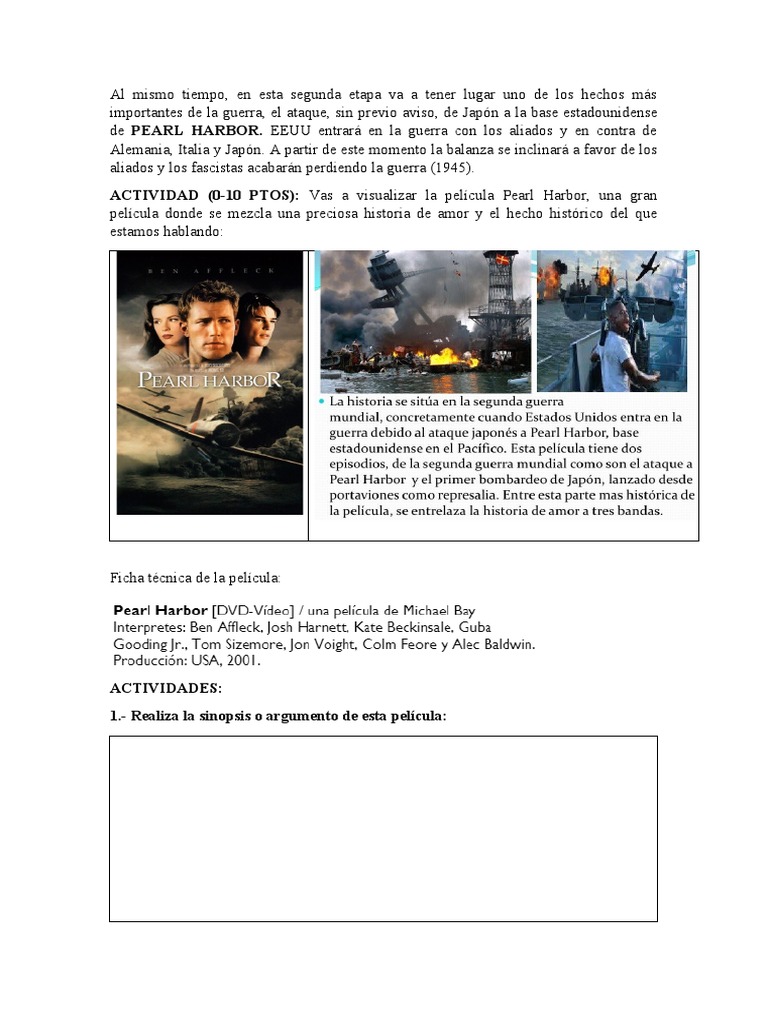 Hojas De Trabajo De Pearl Harbor ACS Se Consolida En EE.UU: El
