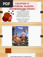 Synthesis Making Informed Decisions | PDF | Virtue Ethics | Morality