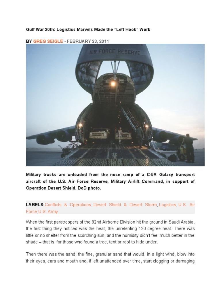 Gulf War 20th | PDF | Gulf War | Aerial Refueling