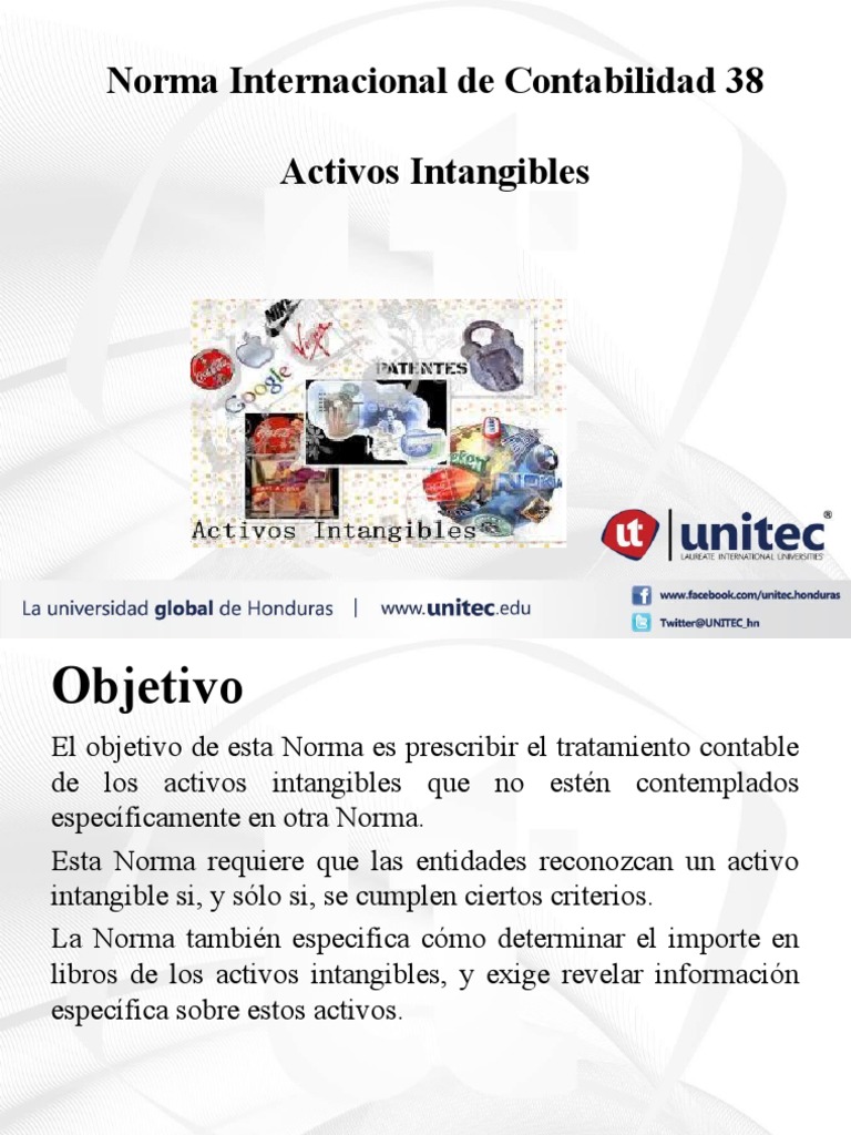 NIC 38 Activos Intangibles | PDF | Activo intangible | Costo