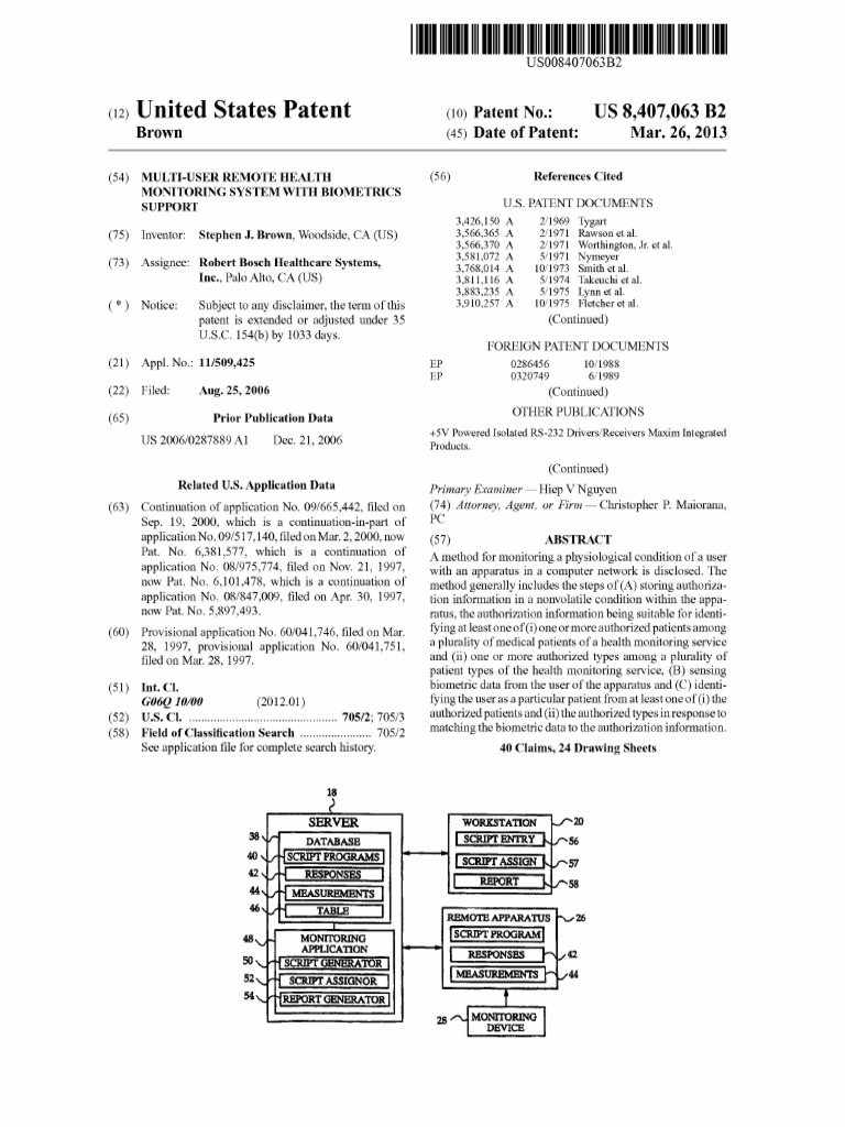 United States Patent: (10) Patent No.: US 8,407,063 B2 | PDF ...