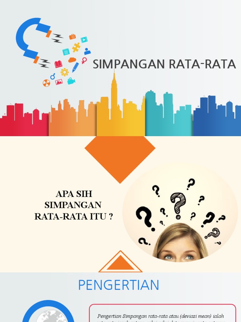 Simpangan Rata-Rata | PDF | Metode & Bahan Ajar