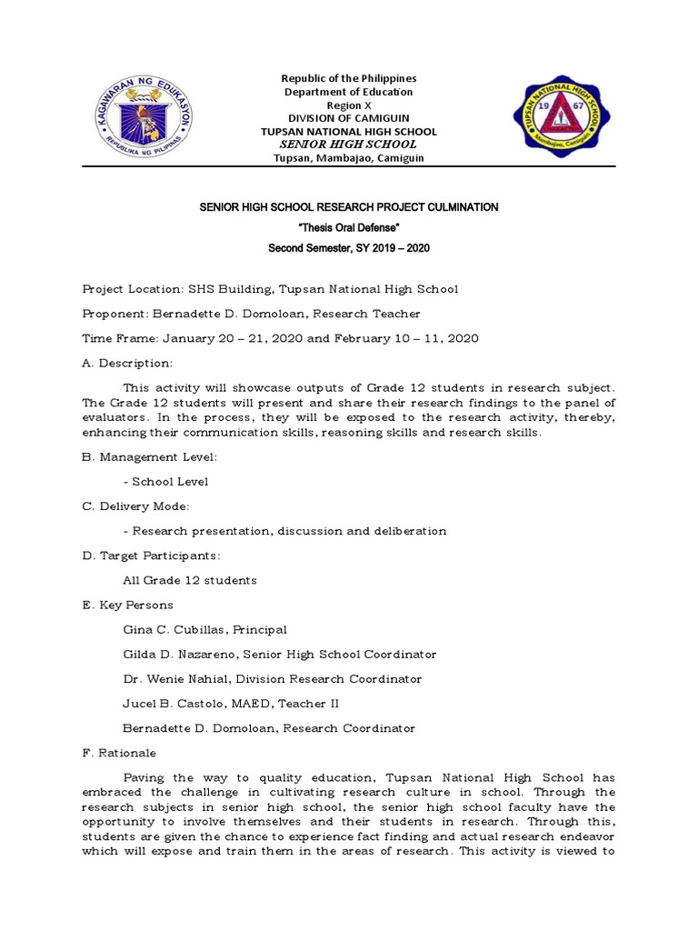 Defense Proposal | PDF | Behavior Modification | Cognition