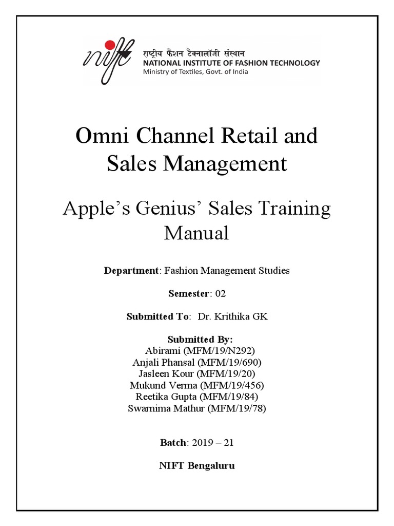 Apple's Genius Training Manual | PDF | Apple Inc. | Ios