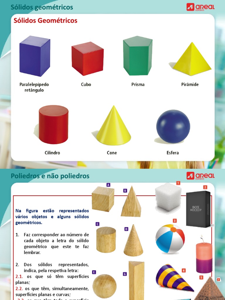 Sólidos Geométricos | PDF | Geometria | Geometria Clássica