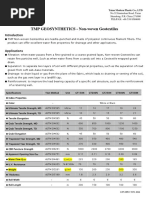 Terram Geotextile Technical Datasheet | PDF | Nonwoven Fabric | Ultraviolet