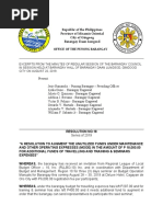 Resolution No. 01-BDC Resolution For Realignment | PDF | Philippines ...